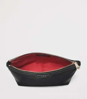 ASPINAL OF LONDON Leather Hudson Cosmetics Bag
