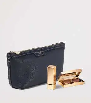 ASPINAL OF LONDON Leather Hudson Cosmetics Bag