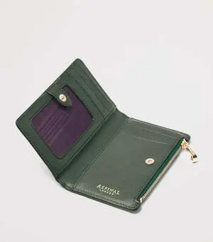 ASPINAL OF LONDON Small Leather Mayfair Purse