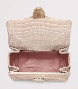 ASPINAL OF LONDON Mini Leather Mayfair Top-handle Bag