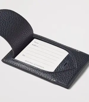ASPINAL OF LONDON Leather Luggage Tag