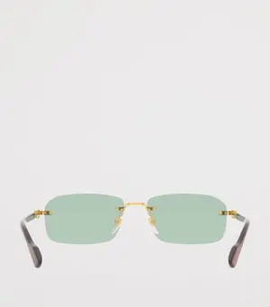Gucci Rectangle Sunglasses