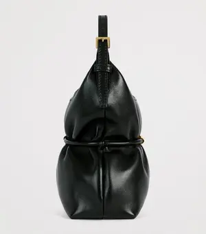 Balmain Mini Leather Sphynx Shoulder Bag