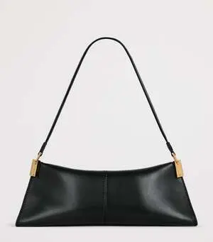 Balmain Small Leather 64-83 Shoulder Bag