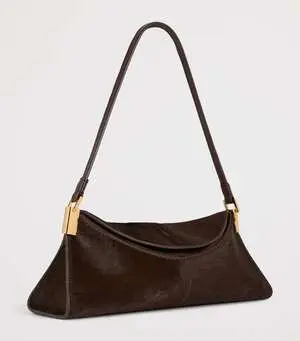 Balmain Small Pony Hair 64-83 Shoulder Bag