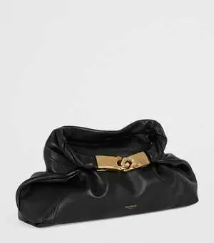 Balmain Small Lambskin Dinner At 8 Shoulder Bag