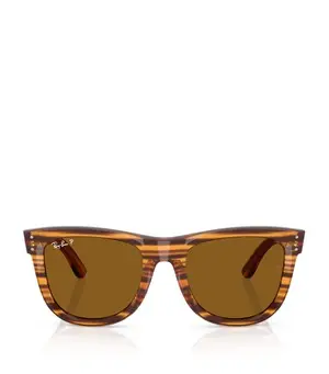 Ray-ban Stripe Wayfarer Reverse Sunglasses