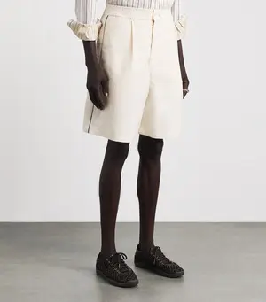 Jacquemus Pleated Pyjama Shorts
