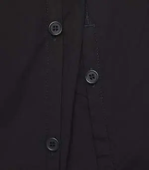Yohji Yamamoto Cotton Buttoned-shoulder Shirt