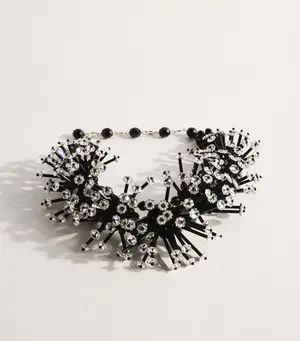 COPPOLA E TOPPO Crystal Margherite Necklace