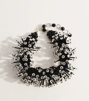 COPPOLA E TOPPO Crystal Margherite Necklace
