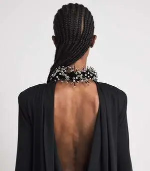 COPPOLA E TOPPO Crystal Margherite Necklace