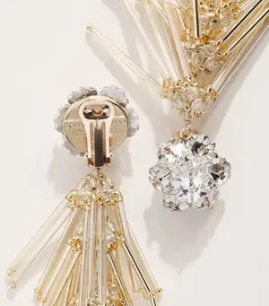 COPPOLA E TOPPO Fringe Sharon Clip-on Earrings