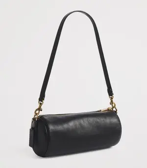 COACH Leather Barrel Shoulder Bag
