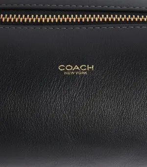 COACH Leather Barrel Shoulder Bag
