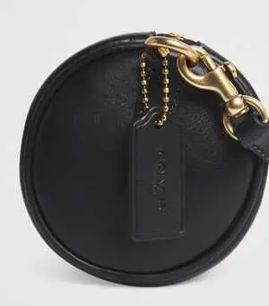COACH Leather Barrel Shoulder Bag
