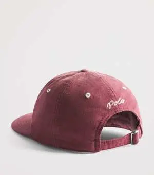 Polo Ralph Lauren Cotton Chamois Varsity Baseball Cap