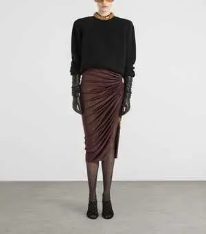 Balmain Virgin Wool-cashmere Embellished Sweater