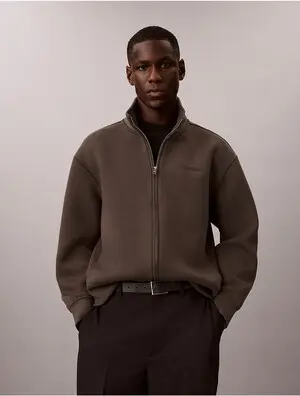 Calvin Klein Cooling Spacer Zip Jacket - Beluga