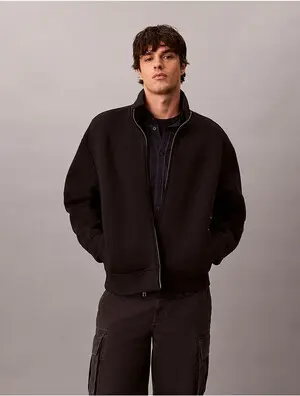 Calvin Klein Cooling Spacer Zip Jacket - Black