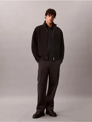 Calvin Klein Cooling Spacer Zip Jacket - Black