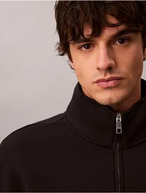 Calvin Klein Cooling Spacer Zip Jacket - Black