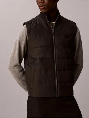 Calvin Klein 3-in-1 Wool Blend Coat And Vest