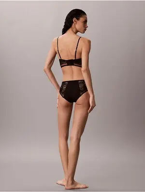 Calvin Klein Geo Lace Push-up Balconette Bra
