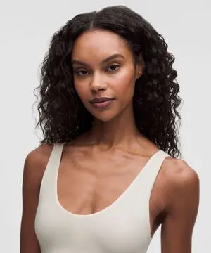 Lululemon Underease Scoop-neck Bralette A-c Cups - Light Ivory