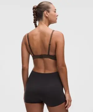 Lululemon Wundermost Ultra-soft Nulu Triangle Bralette - Java