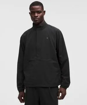 Lululemon Insulated Ripstop Golf Half Zip Jacket - Black