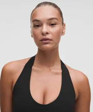Lululemon Focuser Halter Bra - Black