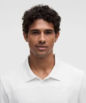 Lululemon Mesh Pique Tennis Polo Shirt - White