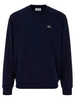 C.P. COMPANY Crew Neck Sweatshirt In Cotton - Blue