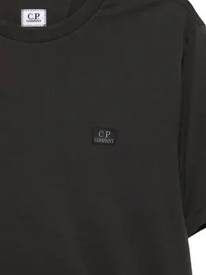 C.P. COMPANY T-shirt 30/1 In Jersey With Logo Patch
