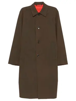 Dries Van Noten Rankles Cotton Coat - Brown