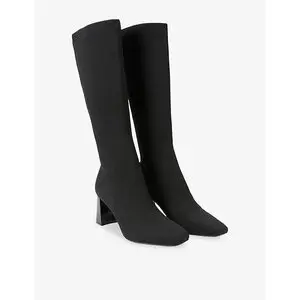 Carvela Rometta Heeled Leather High-leg Boots