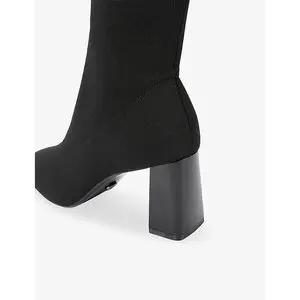 Carvela Rometta Heeled Leather High-leg Boots