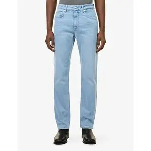 VINGT QUATRE Mid-rise Straight-leg Denim Jeans