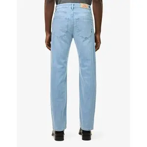 VINGT QUATRE Mid-rise Straight-leg Denim Jeans