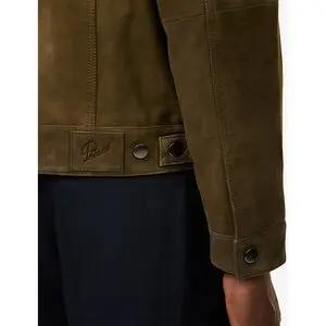 PERCIVAL Western Flap-pocket Leather Jacket