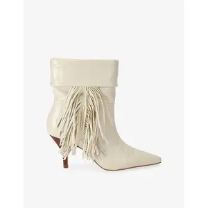 Kurt Geiger Piccadilly Slouch Leather Boots