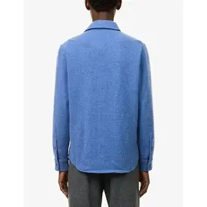 GODS TRUE CASHMERE Gemstone-embellished Cashmere Shirt
