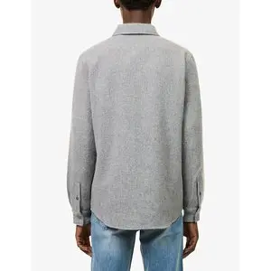 GODS TRUE CASHMERE Gemstone-embellished Cashmere Shirt