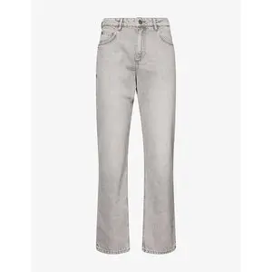 VINGT QUATRE Mid-rise Straight-leg Denim Jeans