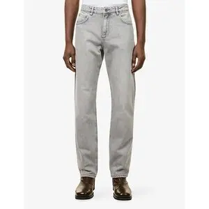 VINGT QUATRE Mid-rise Straight-leg Denim Jeans
