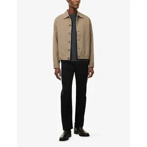 VINGT QUATRE Mid-rise Straight-leg Woven Jeans