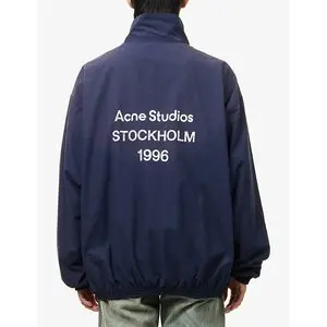 Acne Studios Olando Logo-print Cotton Track Jacket