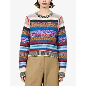 MOTHER The Extra Crop Wool Knit Jumper