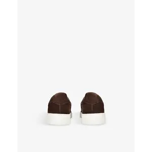JUDE LLOW Luca Suede Slip-on Trainers